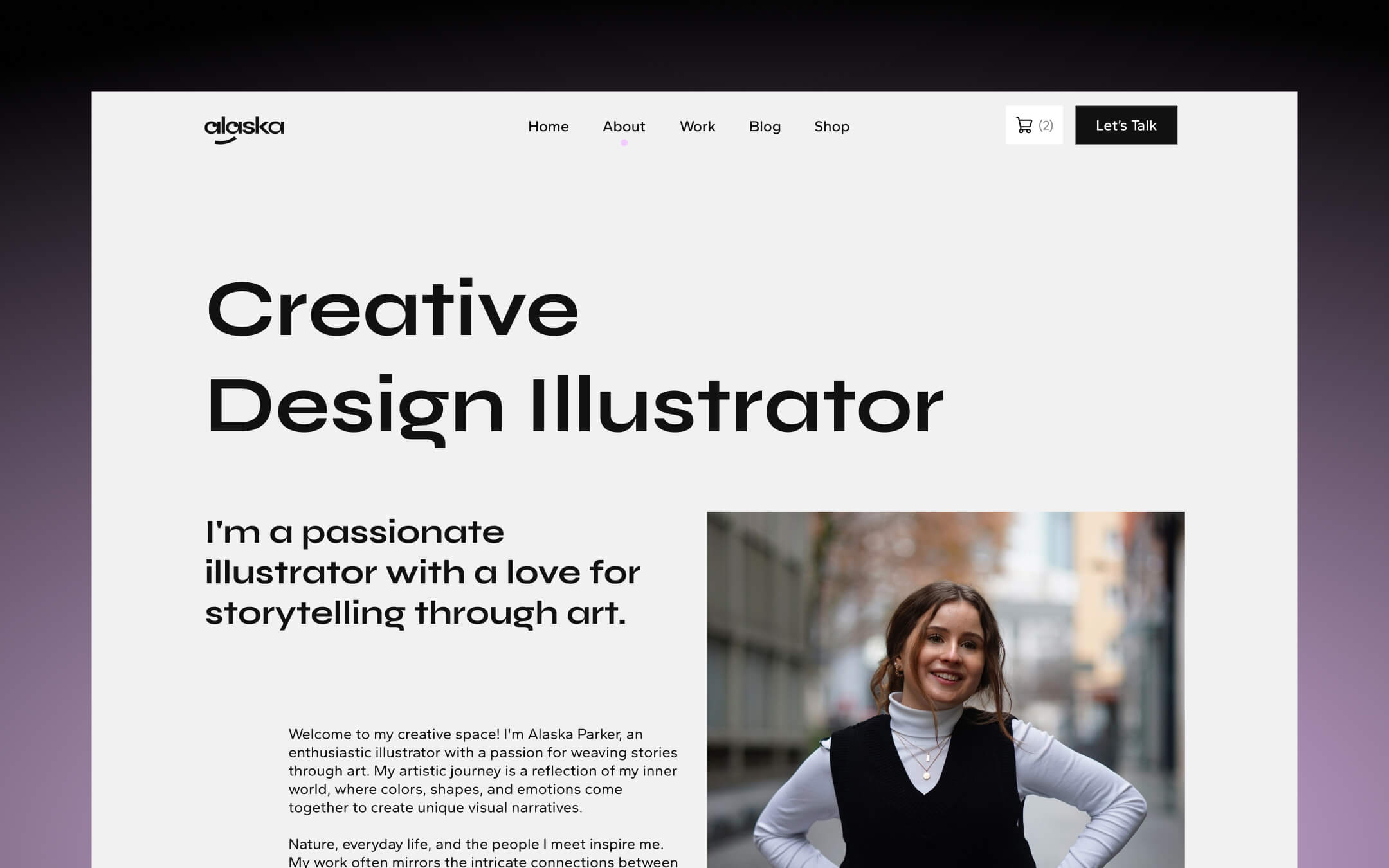 Webflow Landing Page Template – The Game Changer
